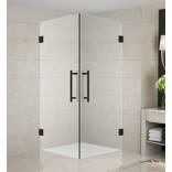 Aston Aquadica GS 30" x 72" Square Hinged Shower Enclosure | Wayfair